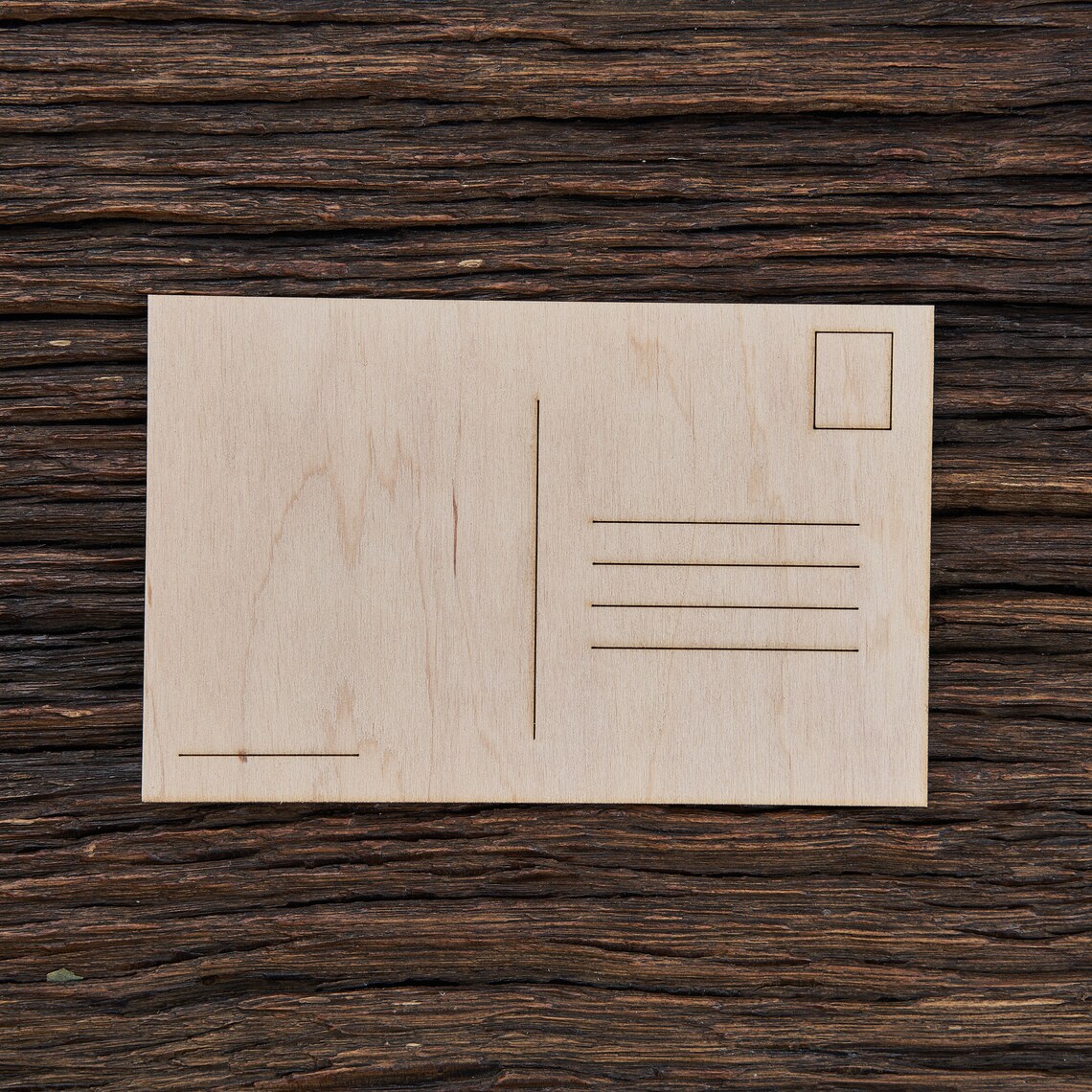 Set of 10 Pcs. Wooden Postcards for Crafts 14x9cm | Etsy