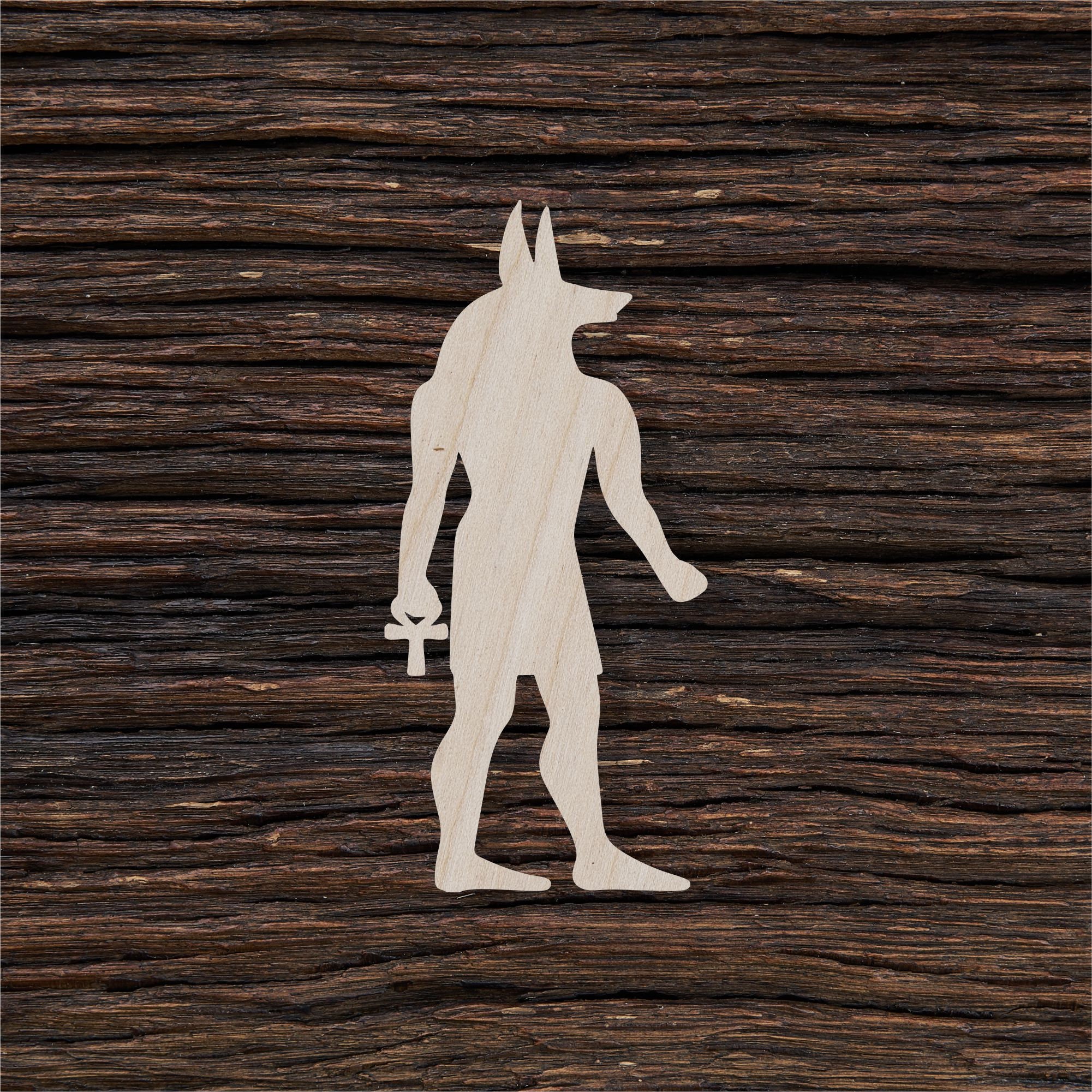 Wooden Anubis Shape for Crafts and Decoration Laser Cut - Etsy