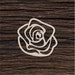 Wooden Flower Rose Cutout Shape for Crafts and Decoration - Etsy