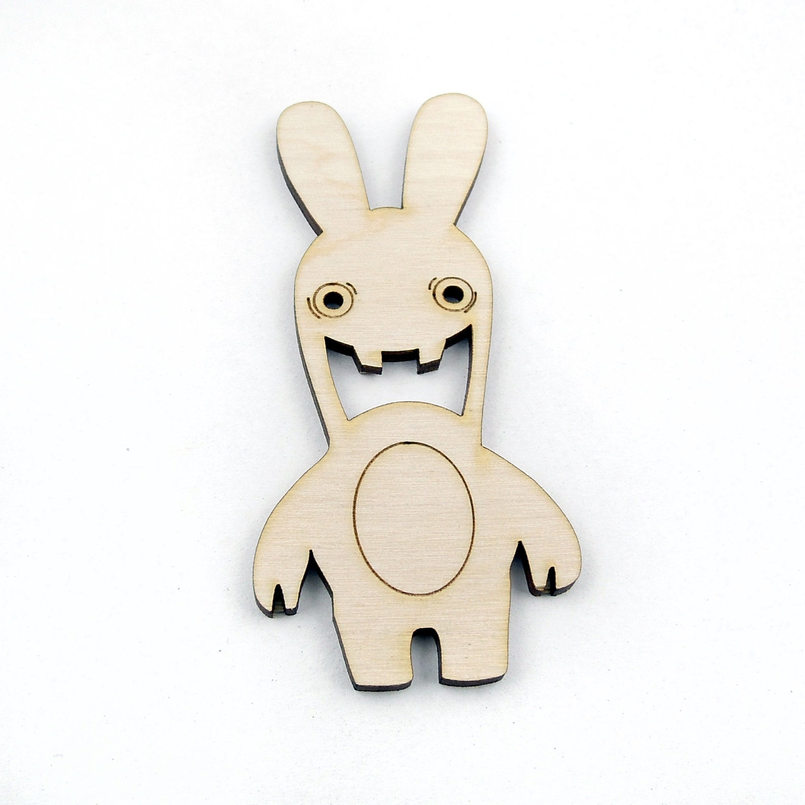 Wooden Rabbit Shape for Crafts and Decoration Laser Cut - Etsy