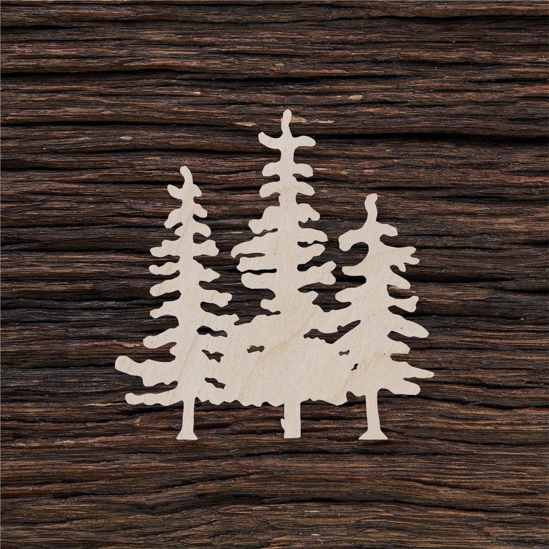 Wooden Trees for Crafts and Decorations - Art Trees - Wall Decals Trees ...