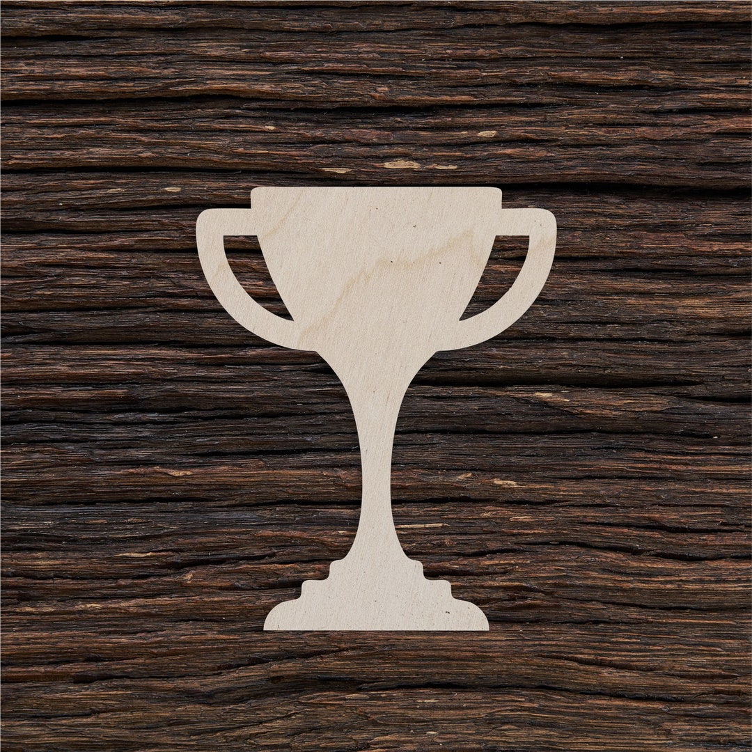 Wooden Trophy Prize Shape for Crafts and Decoration - Laser Cut ...
