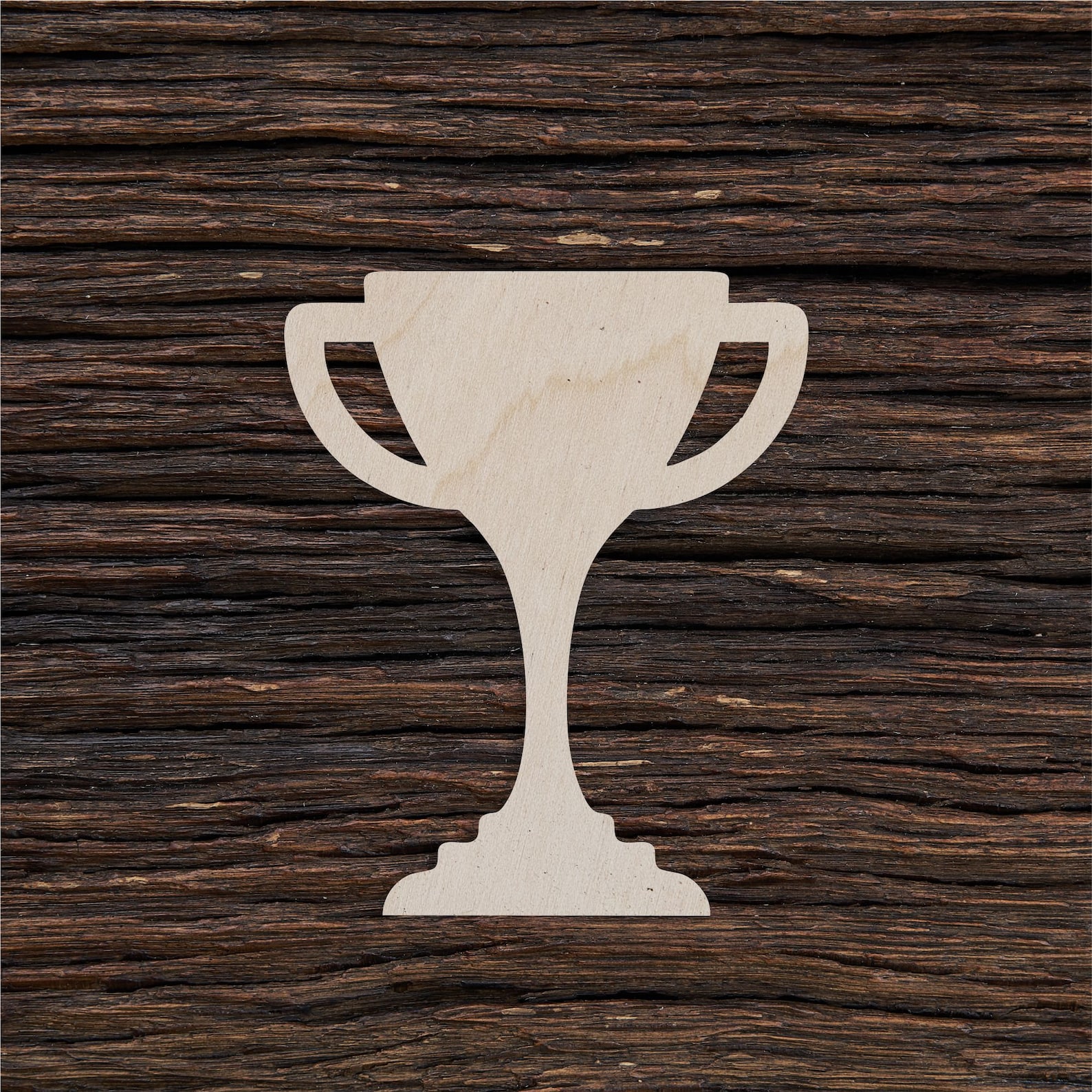 Wooden Trophy Prize Shape for Crafts and Decoration Laser | Etsy