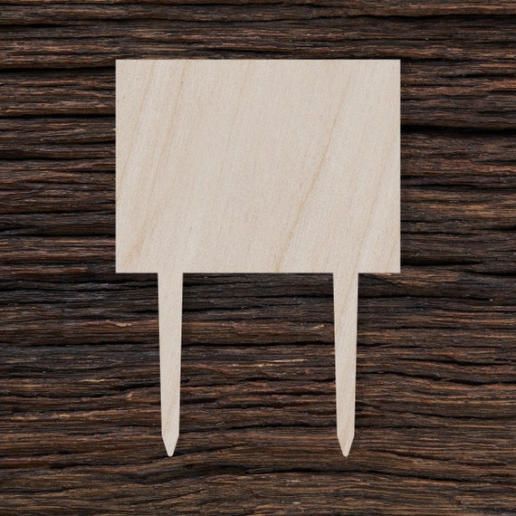 Wooden Plant Marker for Crafts and Decorations Plant Marker | Etsy