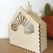 Simple Wooden Nativity Set Shape for Crafts and Decoration - Laser Cut ...