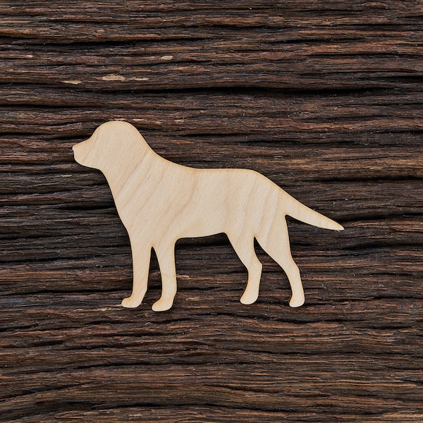 Wooden Labrador Shapes - Etsy