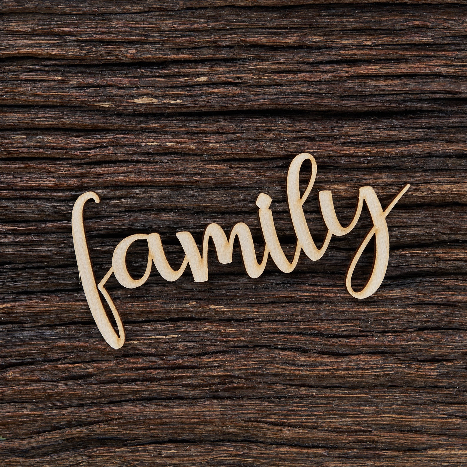Wooden Family Sign Shape for Crafts and Decoration Laser Cut - Etsy