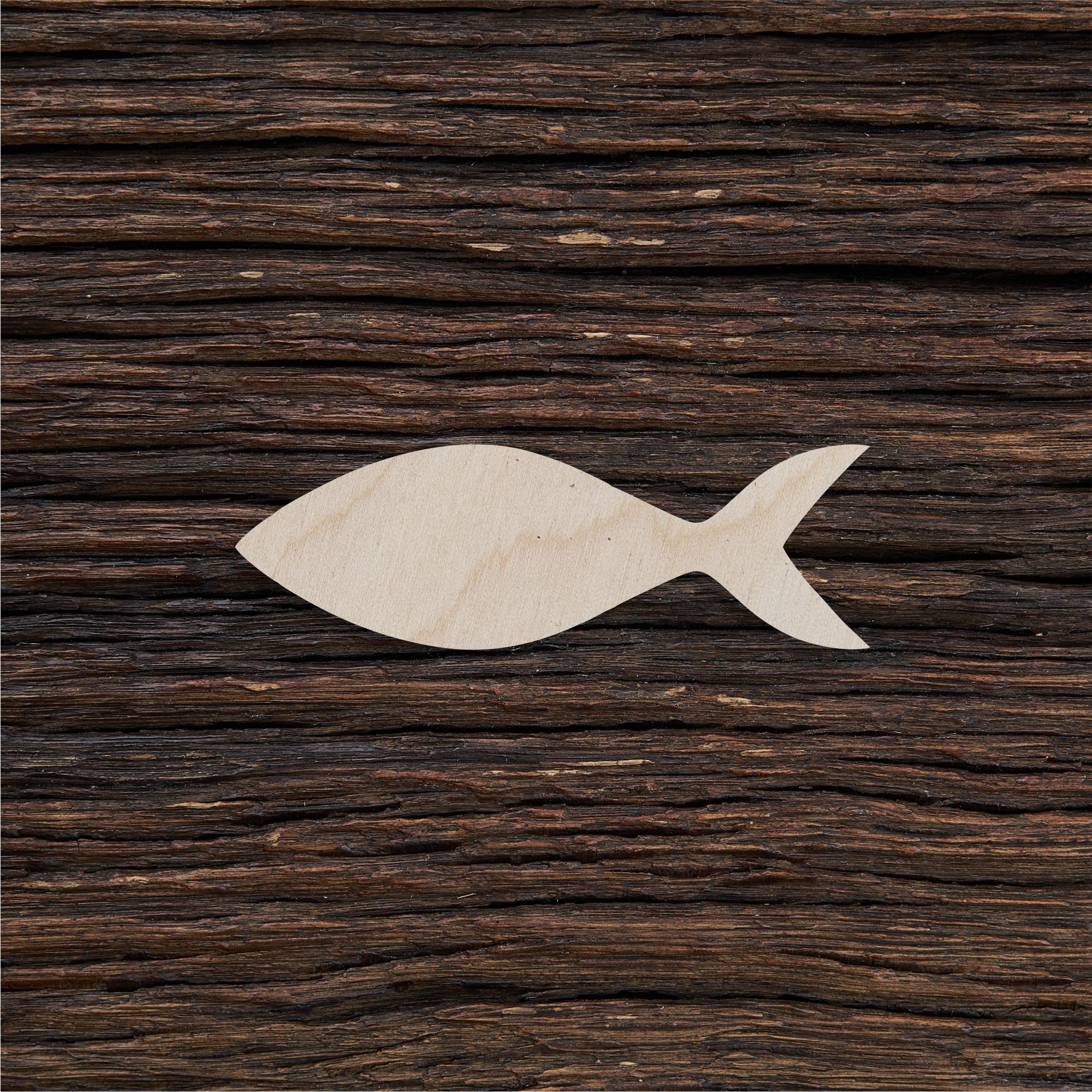Wooden Fish Shape for Crafts and Decoration Laser Cut Fish - Etsy