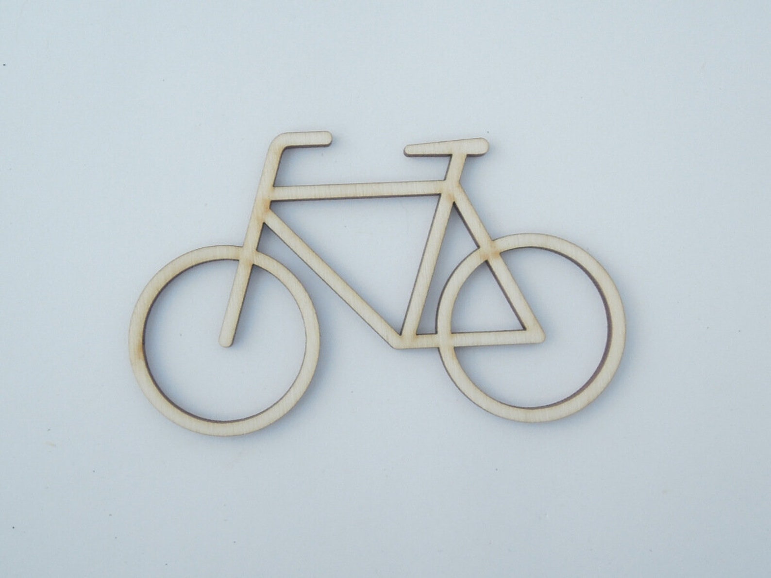 Wooden Bike Shape for Crafts and Decoration Laser Cut - Etsy