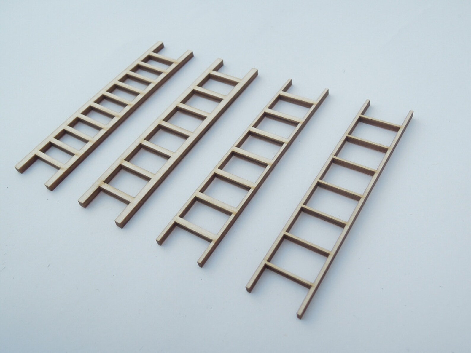 Wooden Miniatiure Ladder for Crafts and Decoration Laser Cut - Etsy