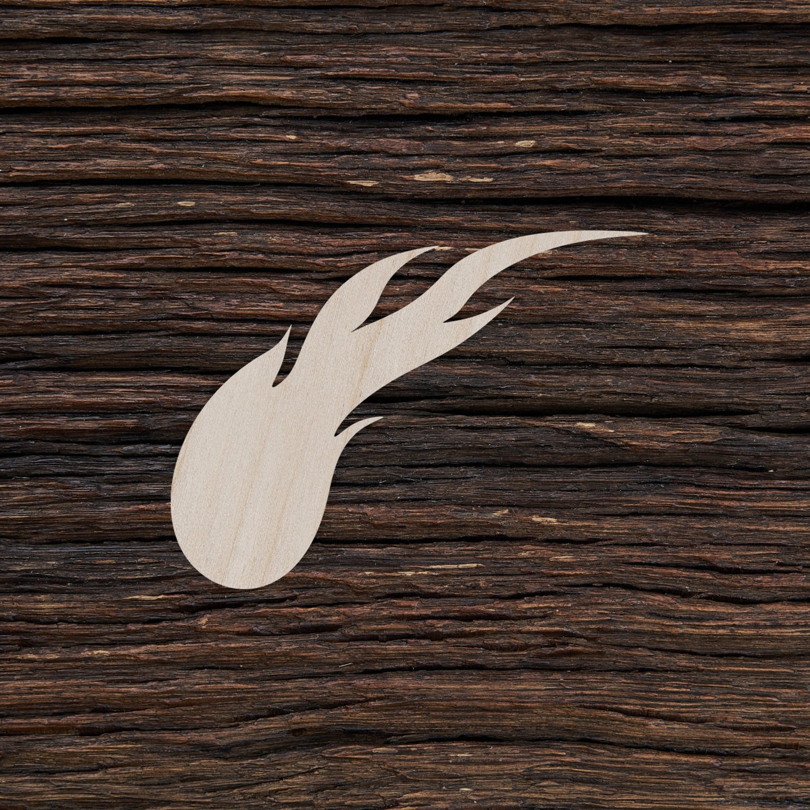 Wooden Comet for Crafts and Decorations Comet Cut Out | Etsy