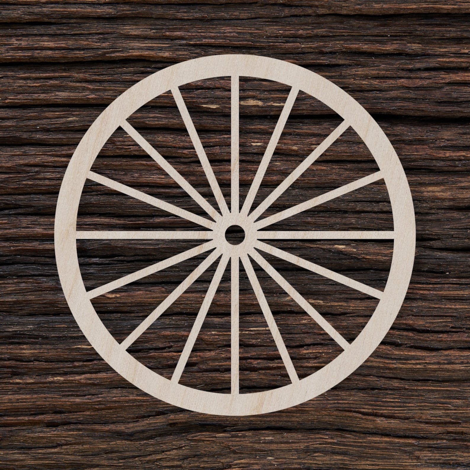 Wooden Cart Wheel Replica for Crafts and Decorations - Antique Wagon ...