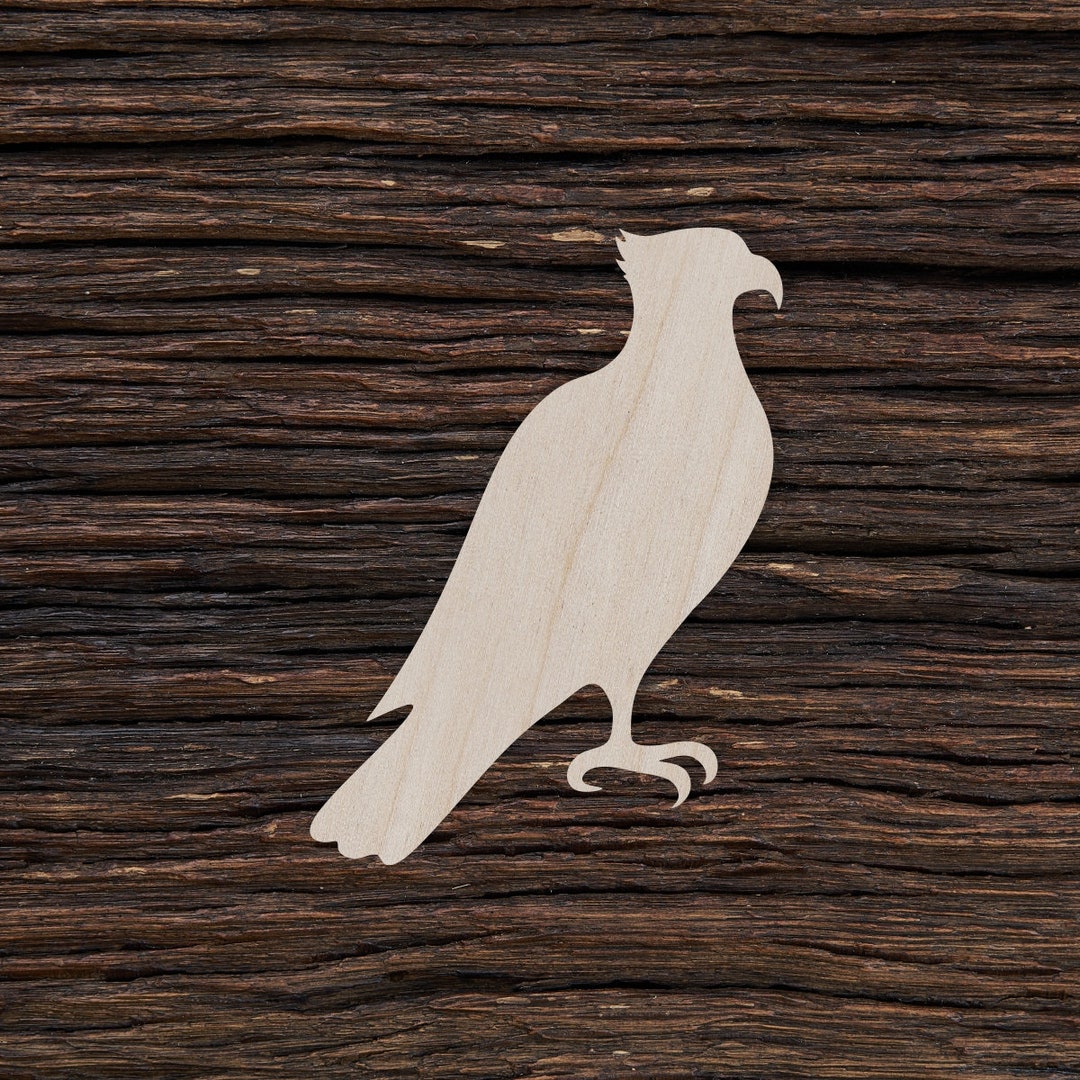 Wooden Osprey for Crafts and Decorations - Osprey Necklace - Osprey ...