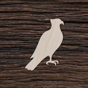 Wooden Osprey for Crafts and Decorations - Osprey Necklace - Osprey ...