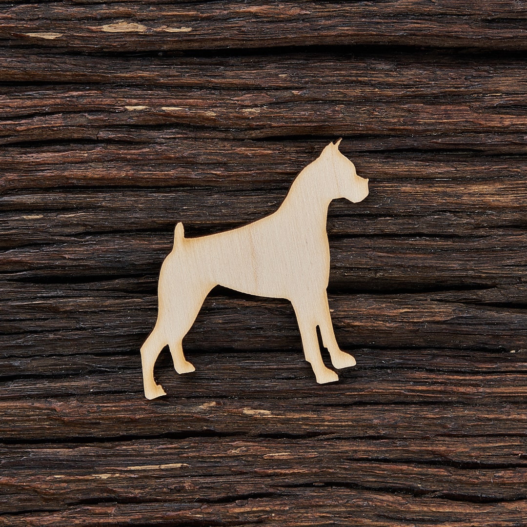 Wooden Dog Shape for Crafts - Laser Cut - Dog Lover Gift - Blank Dog ...
