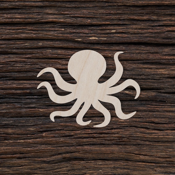 Wooden Octopus - Etsy