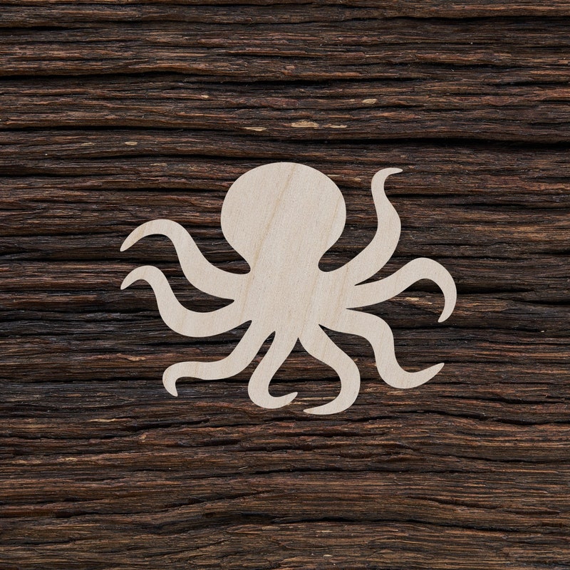 Wooden Octopus - Etsy