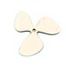 Wooden Boat Propeller Shape for Crafts and Decoration - Laser Cut ...