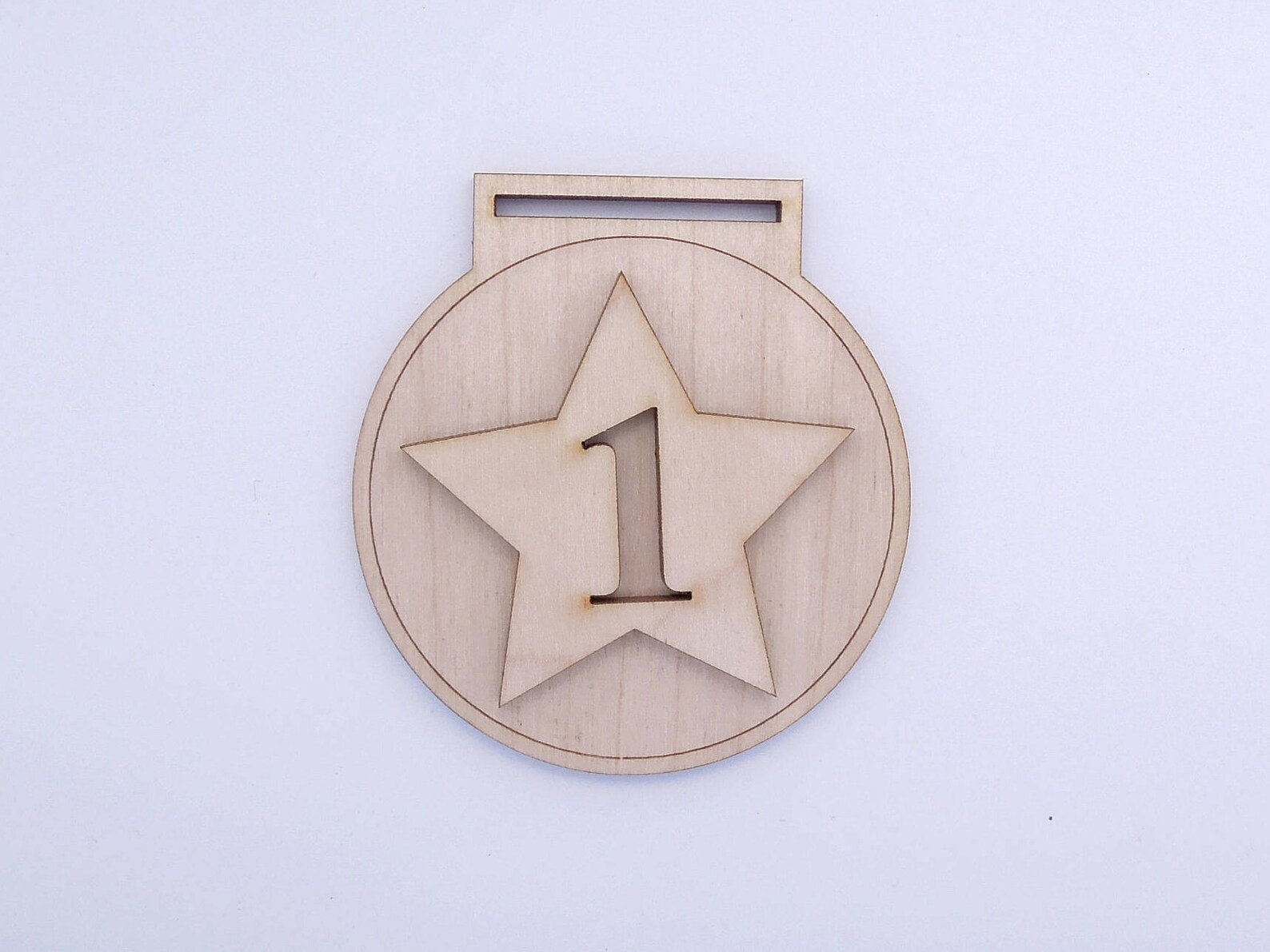 Wooden Medal Shape for Crafts Laser Cut Wooden Medal | Etsy