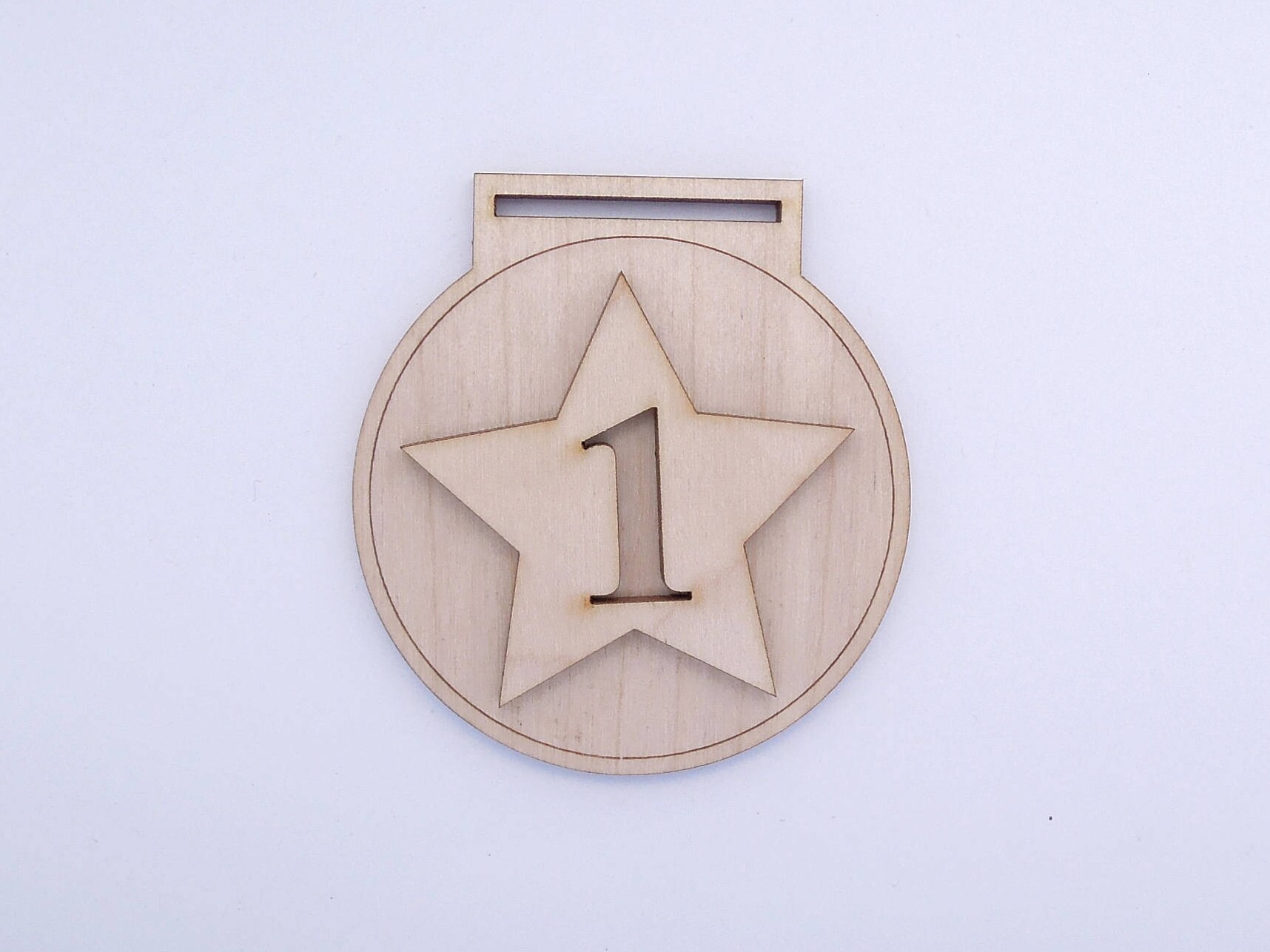 Wooden Medal Shape for Crafts Laser Cut Wooden Medal | Etsy