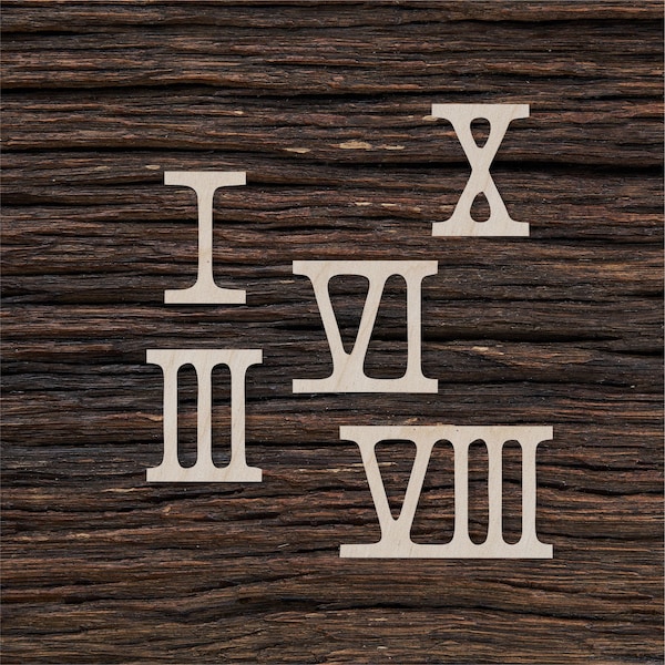Roman Numerals Art - Etsy