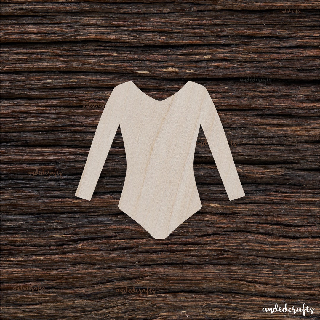 Wooden Leotard Shape for Crafts and Decoration - Laser Cut - Ballet ...