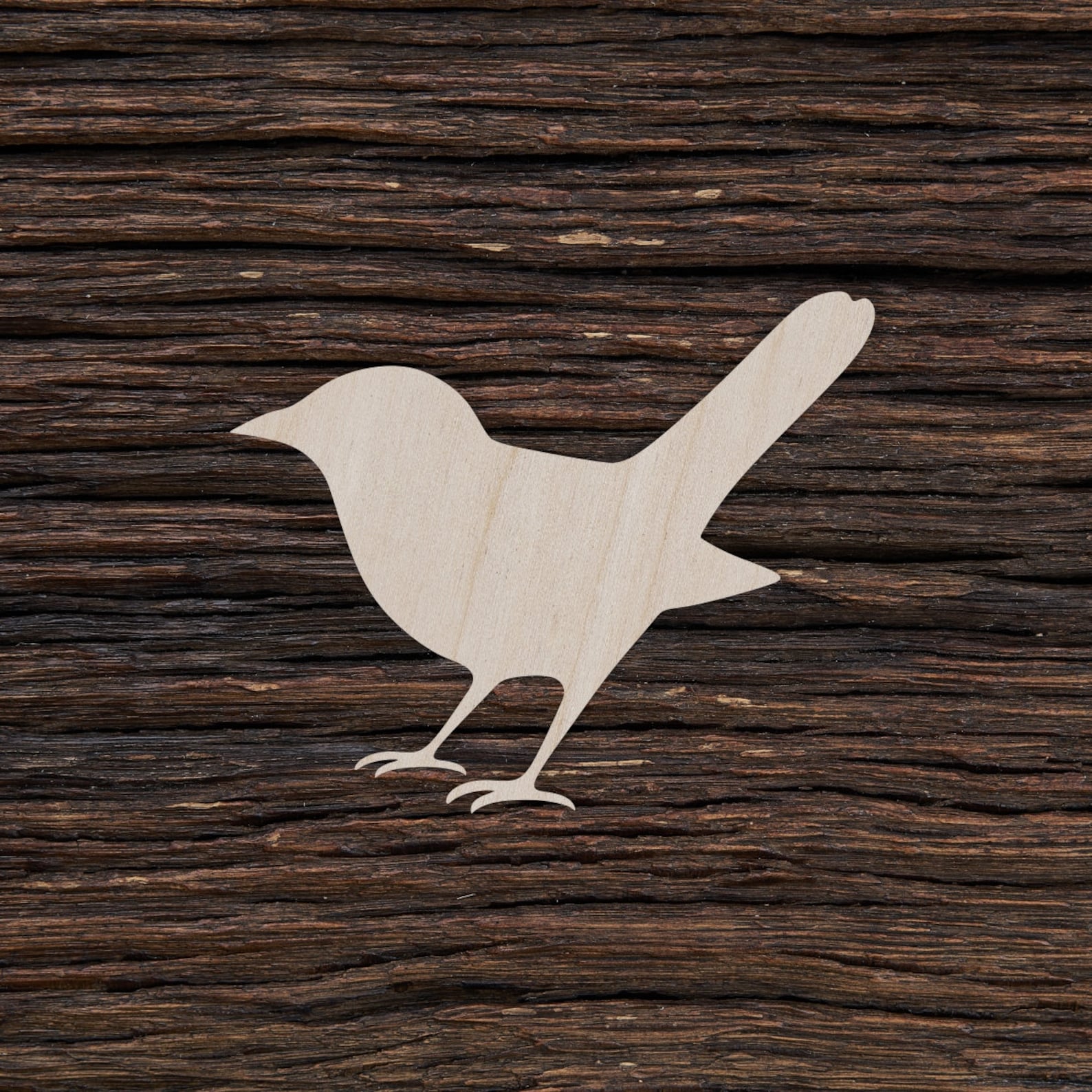 Wooden Nightingale for Crafts and Decorations Nightingale - Etsy