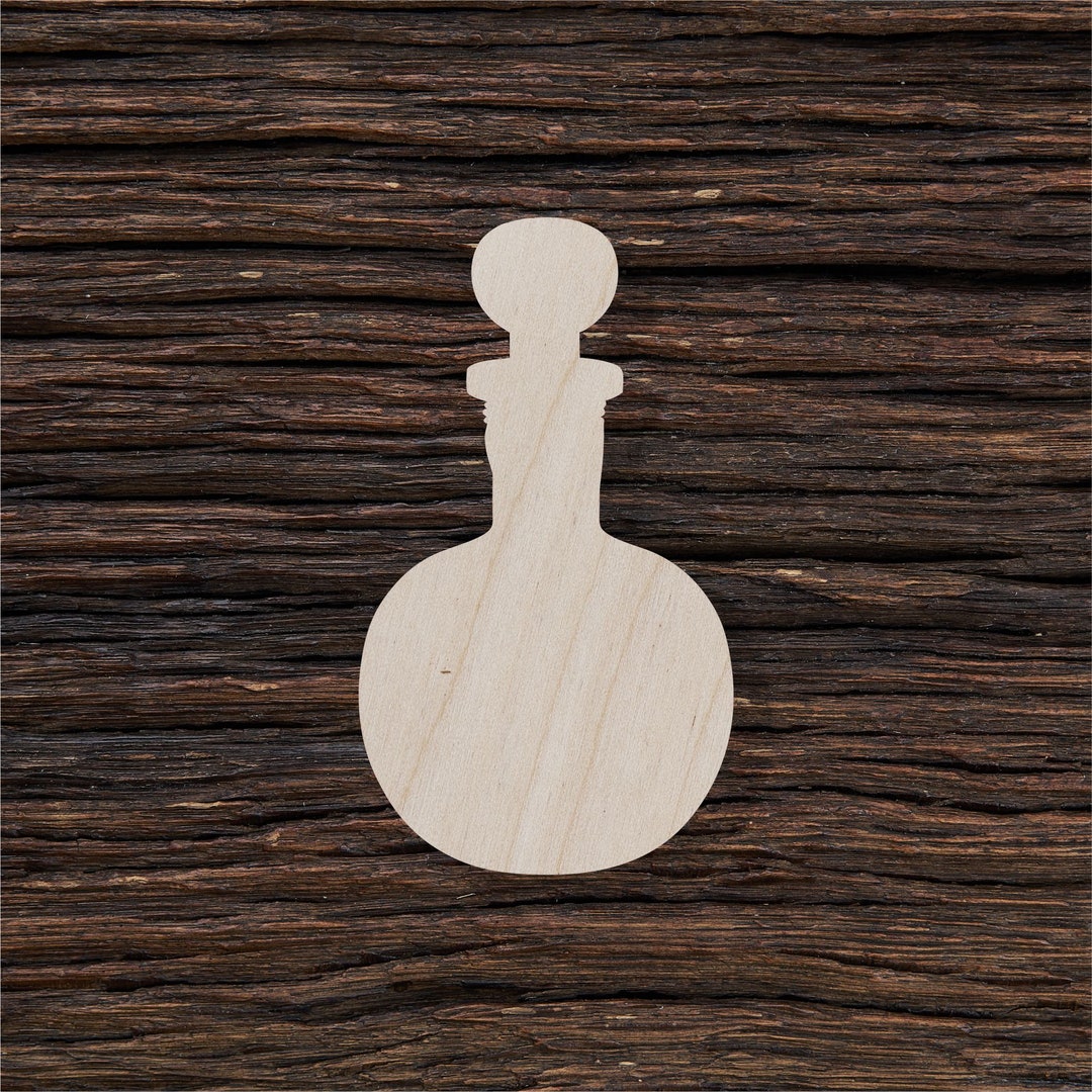 Wooden Elixir Potion for Crafts and Decorations - Potion of Life ...