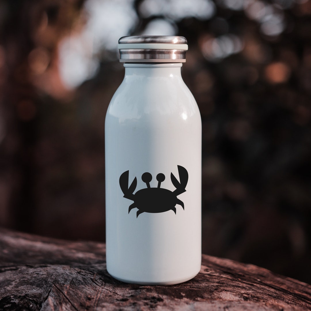 Crab Vinyl Sticker Decal - High Quality - Crab Monogram - Horseshoe ...