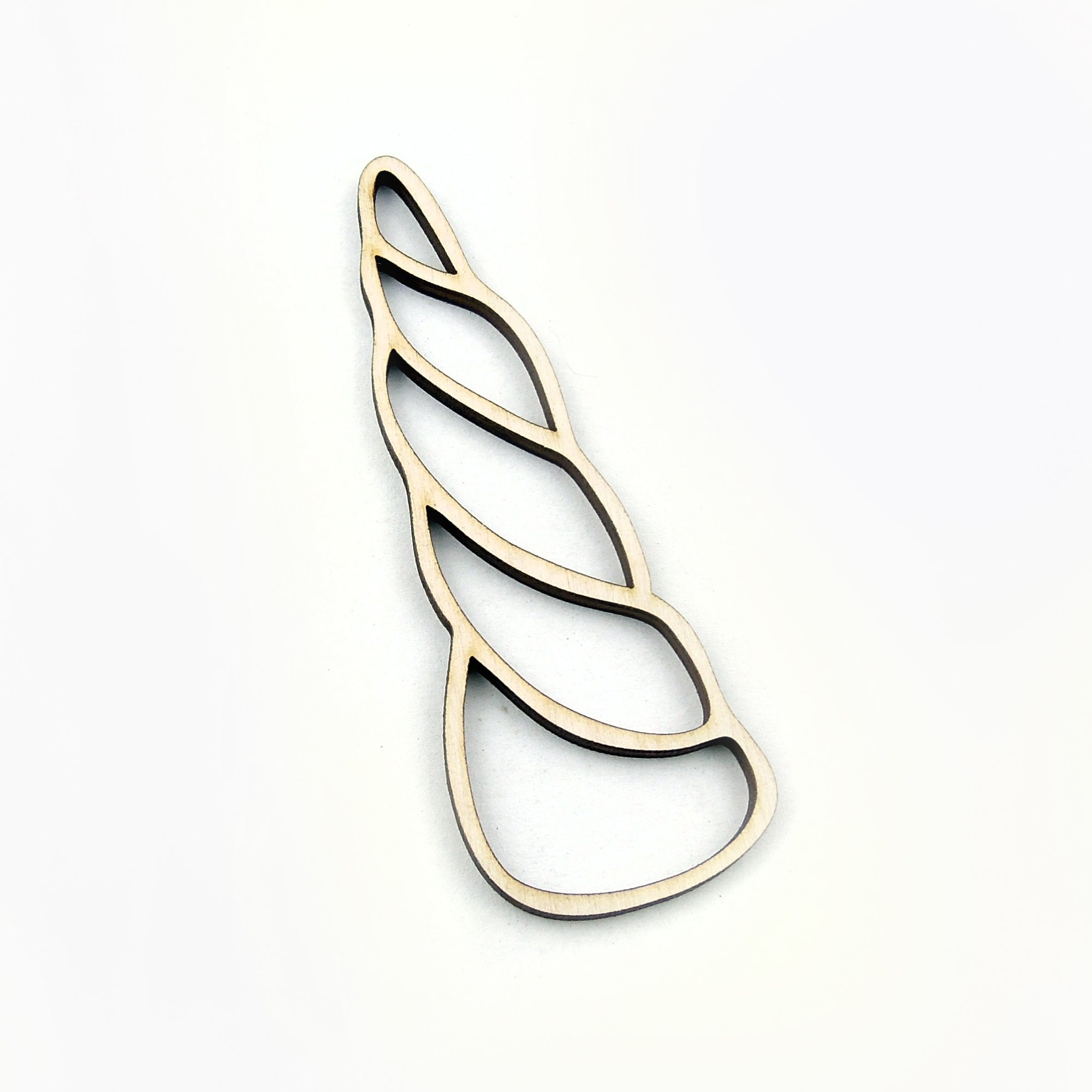 Wooden Unicorn Horn Shape For Crafts And Decoration Laser | Etsy