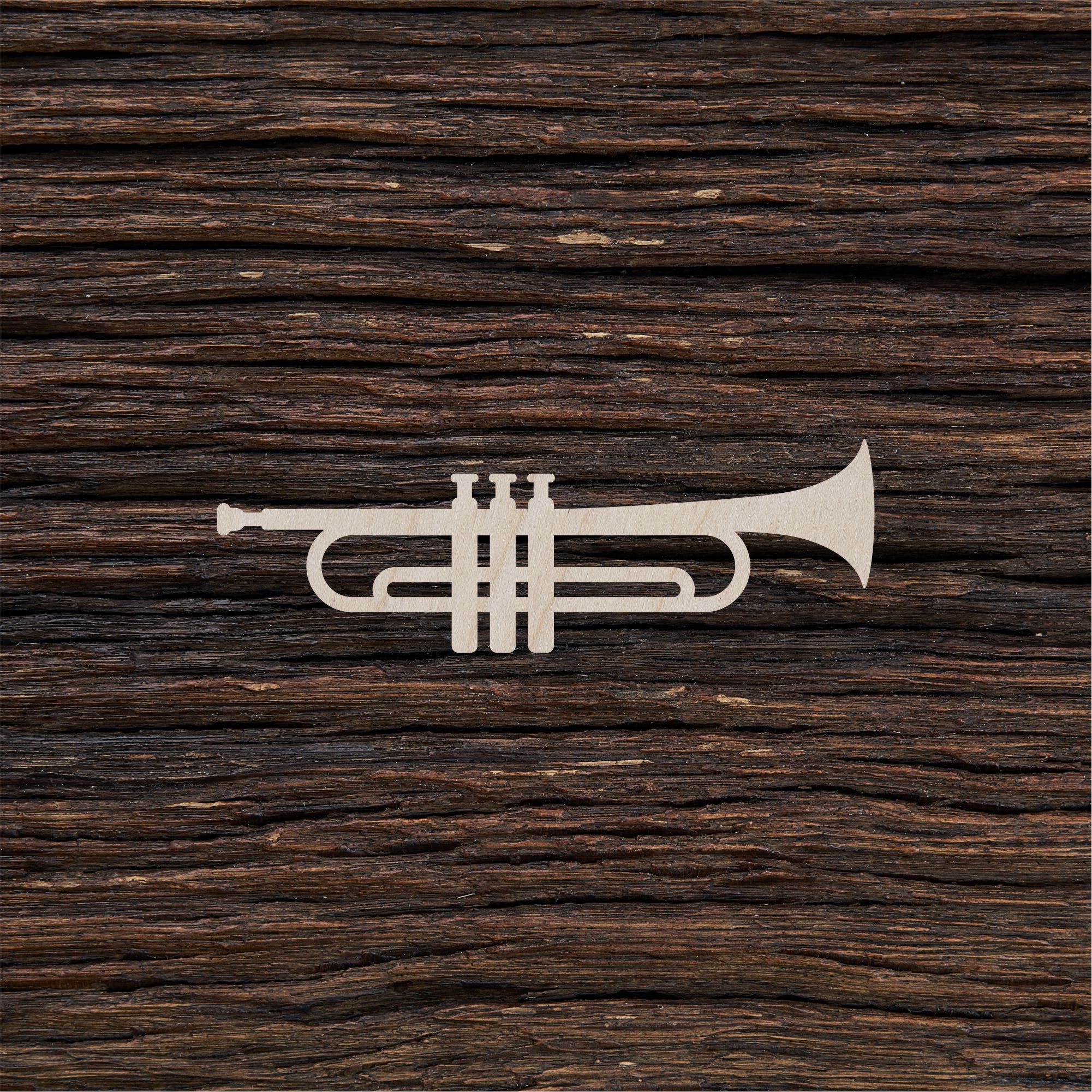Wooden Trumpet for Crafts and Decorations Musical Instrument - Etsy