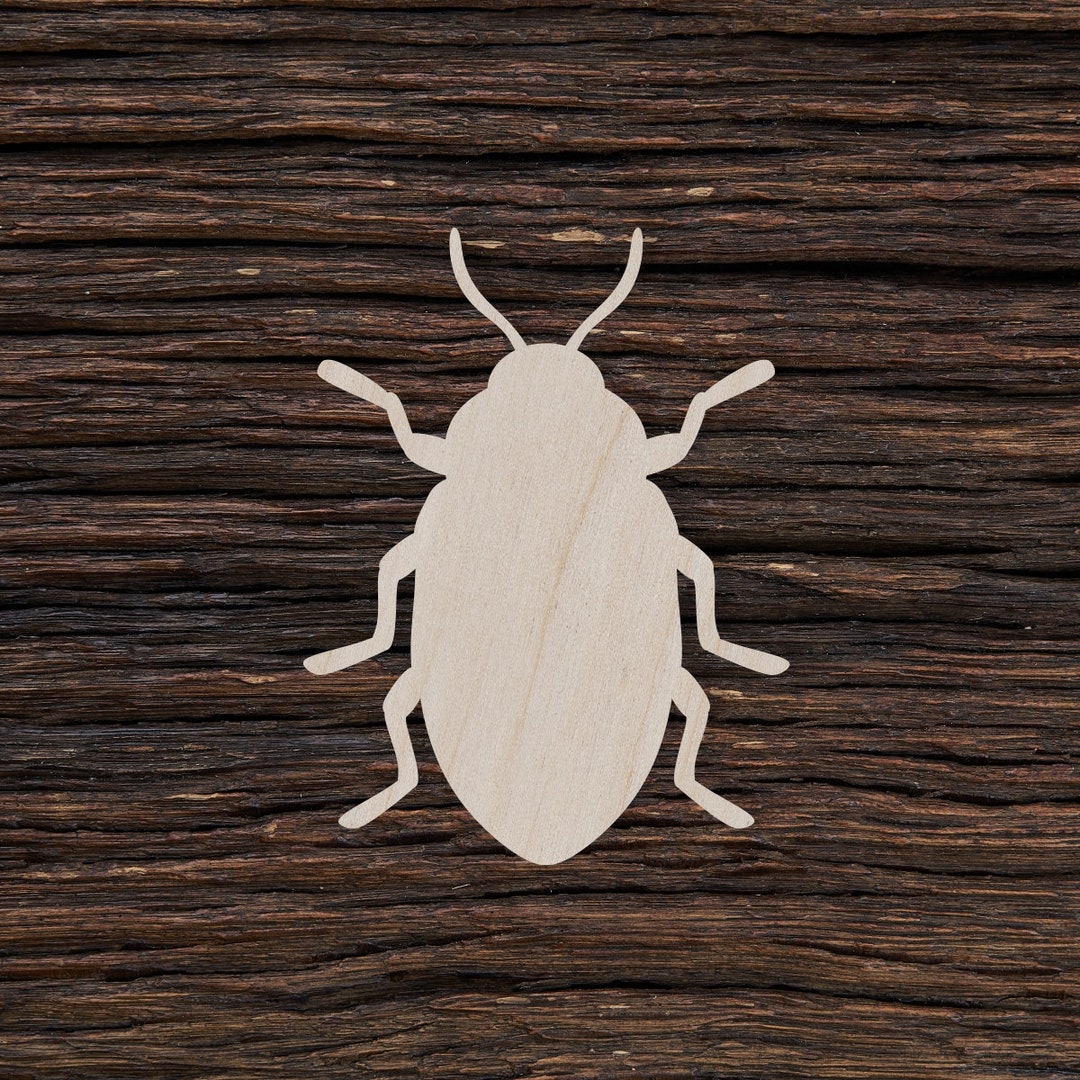 Wooden Beetle for Crafts and Decorations - Beetle Earrings - Beetle ...