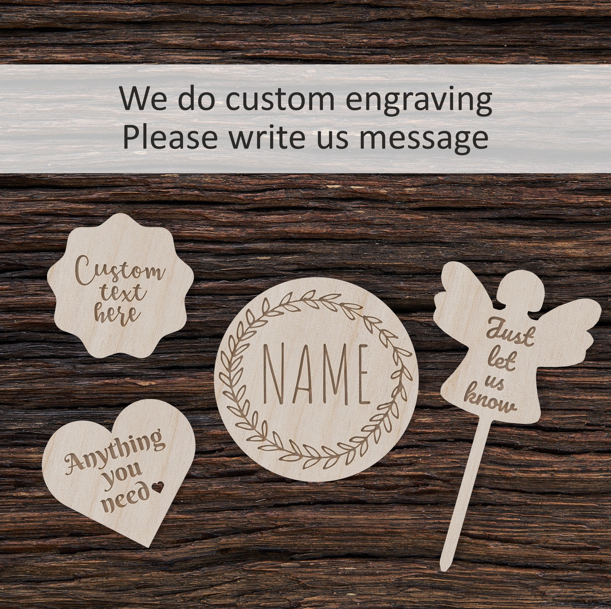 Wooden Coffee Sign for Crafts & for Decoration - Laser Cut - Coffee ...