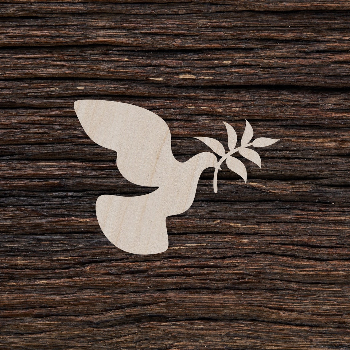 Wooden Peace Dove for Crafts and Decorations Peace Dove - Etsy