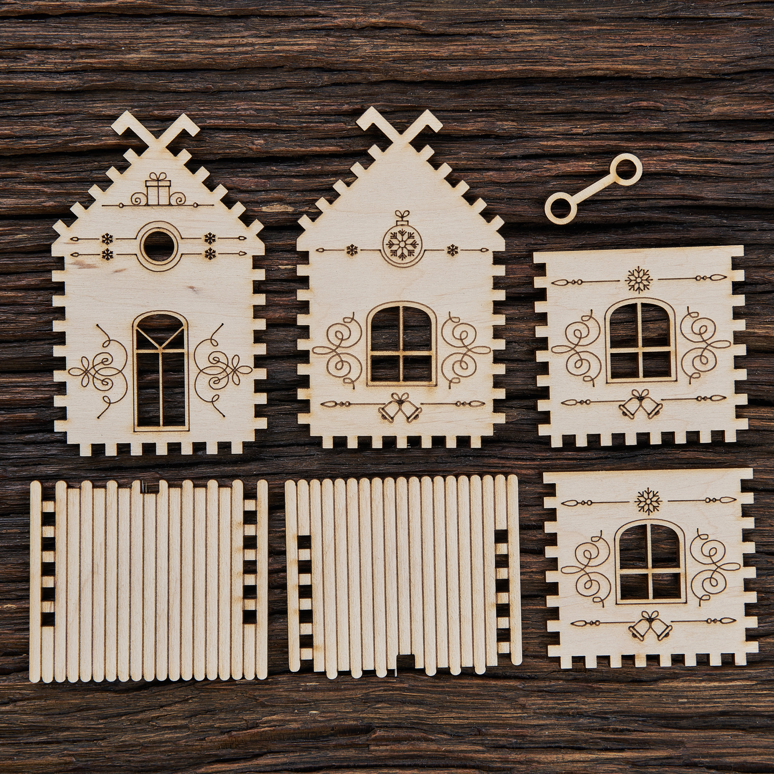 Personalized Wooden Miniature House With Custom Text for - Etsy