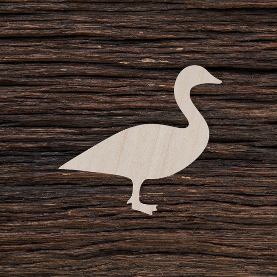 Wooden Canada Goose for Crafts and Decorations Canada Goose - Etsy