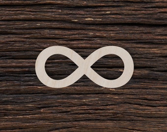 INFINITY SYMBOL Unfinished Wooden Craft Shape, Do It Yourself, DIY ...