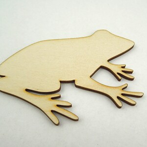 Wooden Frog Shape for Crafts and Decoration Laser Cut Frog - Etsy