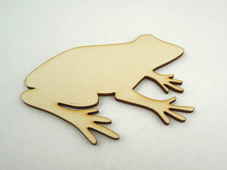 Wooden Frog Shape for Crafts and Decoration Laser Cut Frog - Etsy