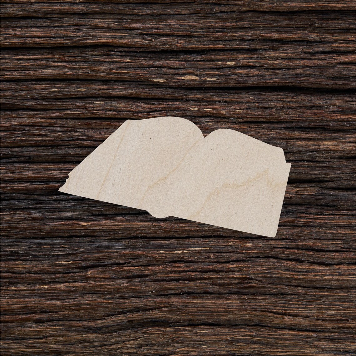 Wooden Open Book Shape for Crafts and Decoration - Laser Cut - Keep ...