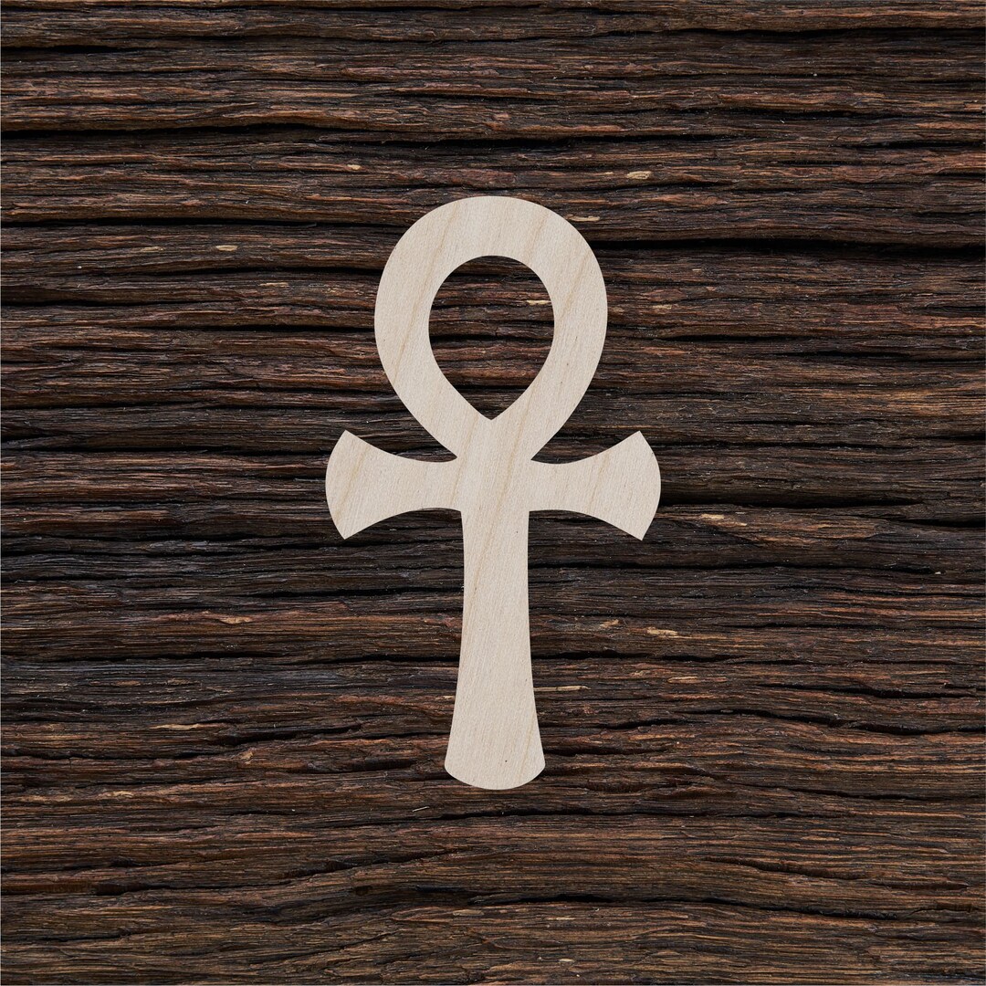 Wooden Ankh Shape for Crafts and Decoration - Laser Cut - Ankh Charms ...