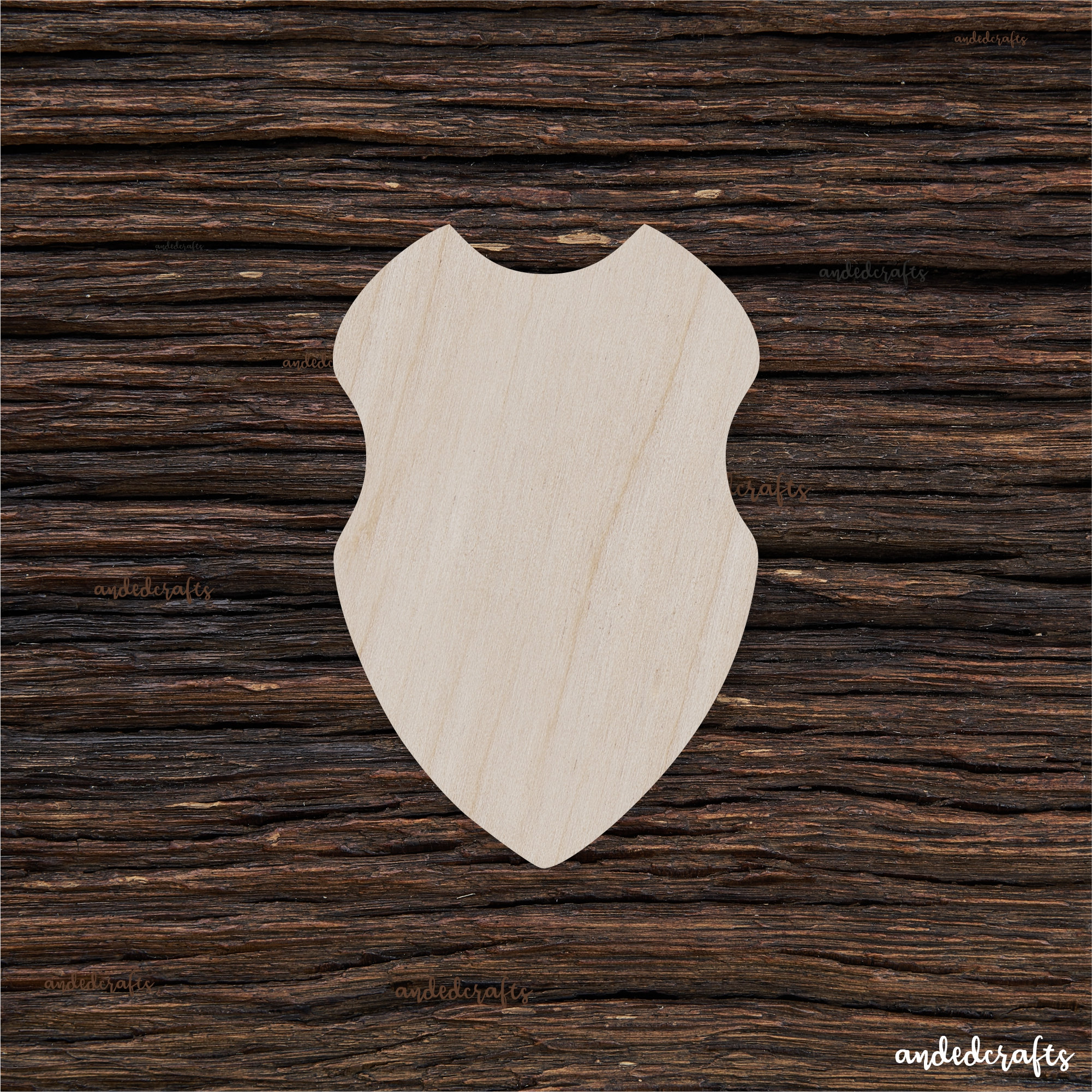 Blank Shield Shape