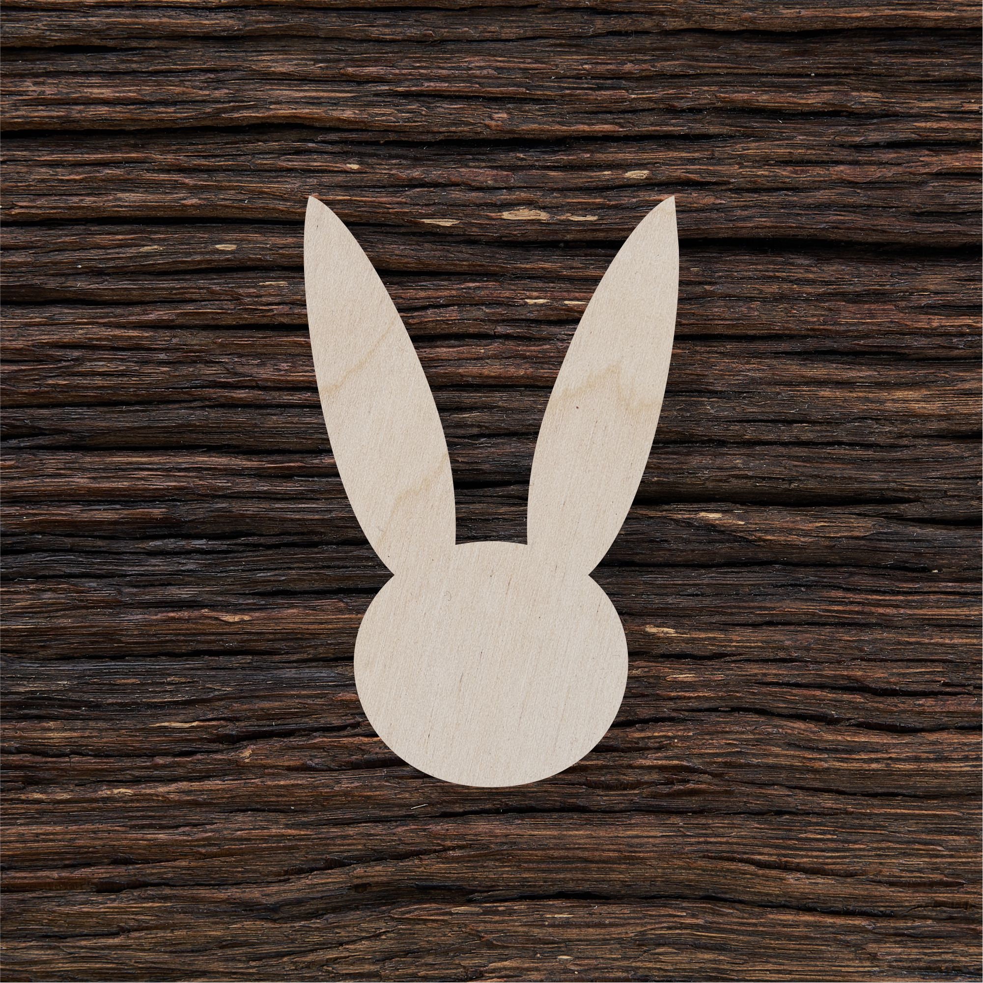 Rabbit Stencil Head