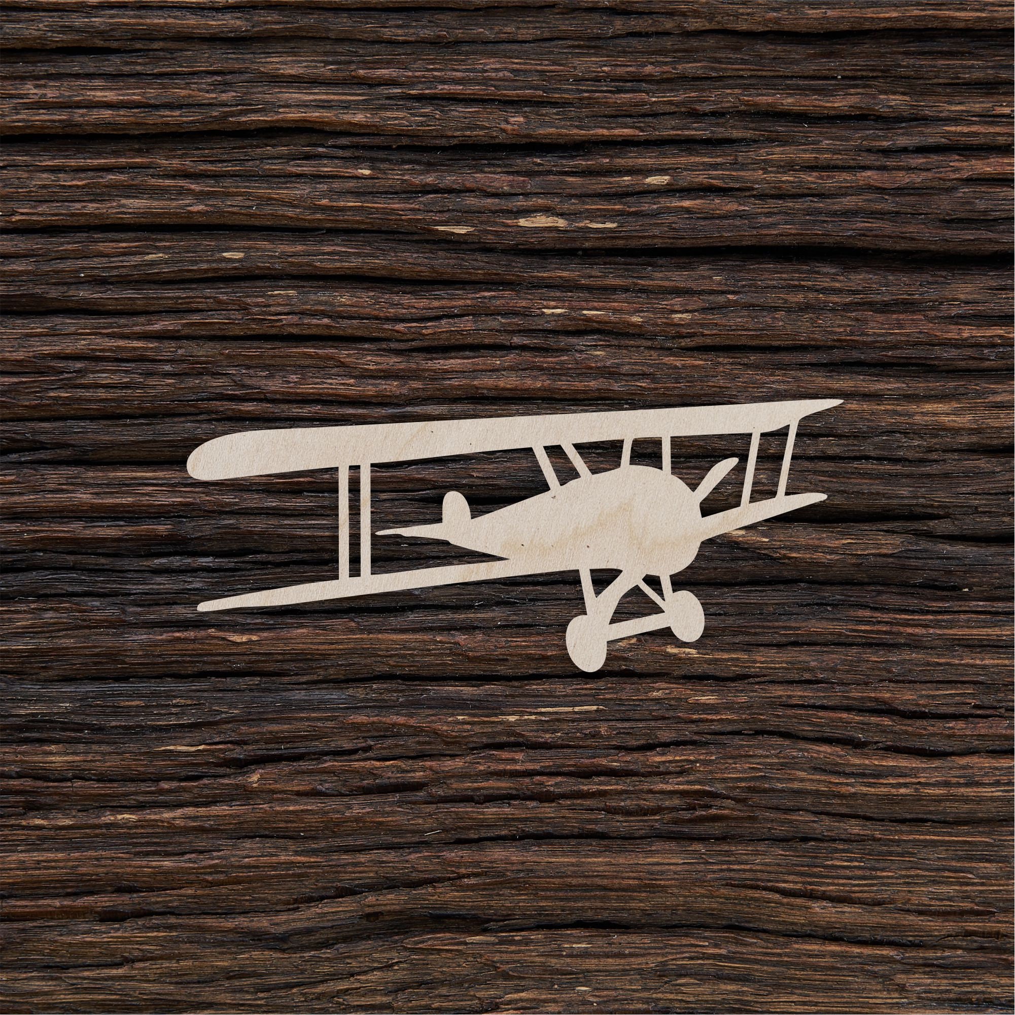 Wooden Vintage Airplane Shape for Crafts and Decoration - Etsy