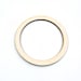 Wooden Ring Shape for Crafts and Decoration - Laser Cut - Wood Circle ...