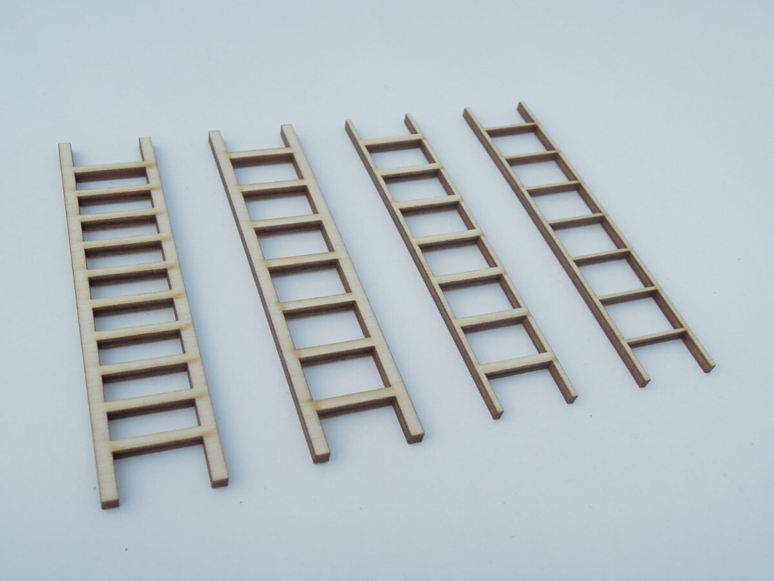 Wooden Miniatiure Ladder for Crafts and Decoration Laser Cut - Etsy