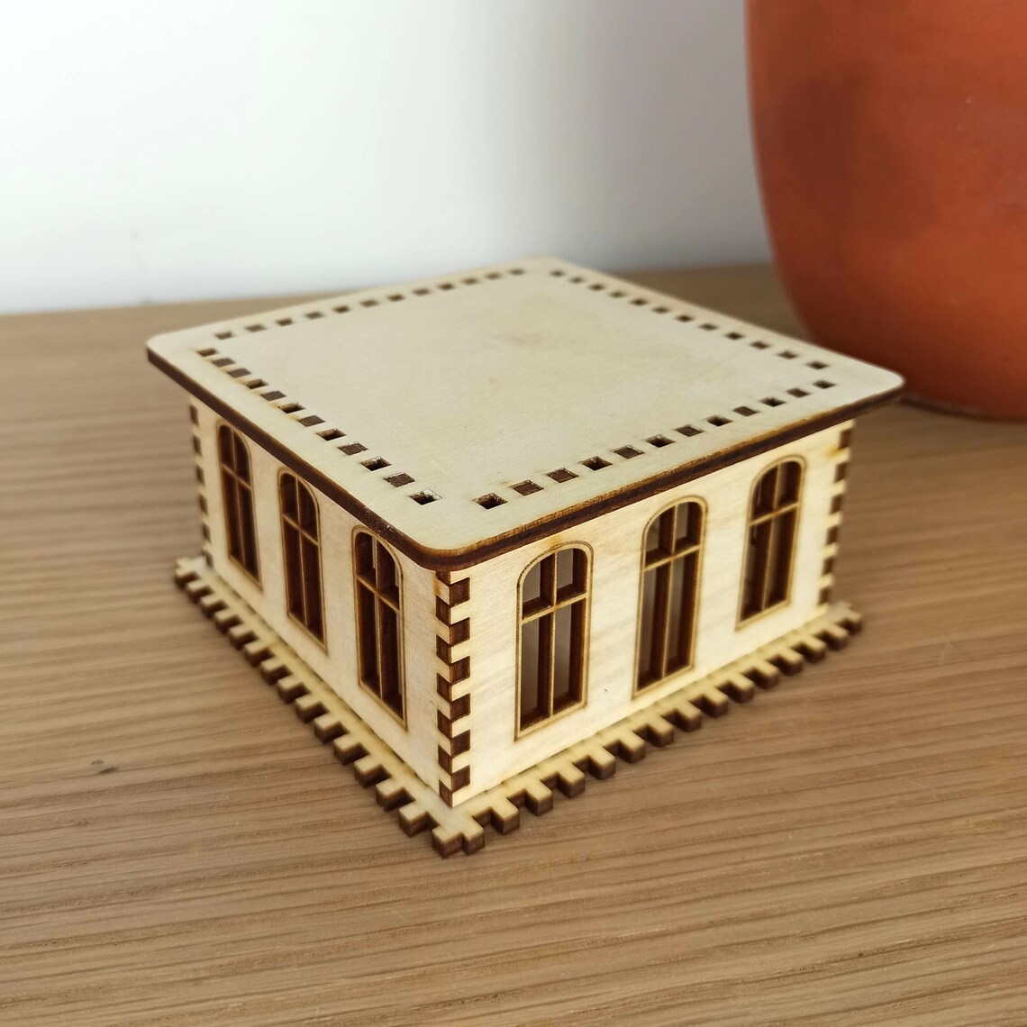 Wooden Miniature House for Decoration Laser Cut Miniature - Etsy