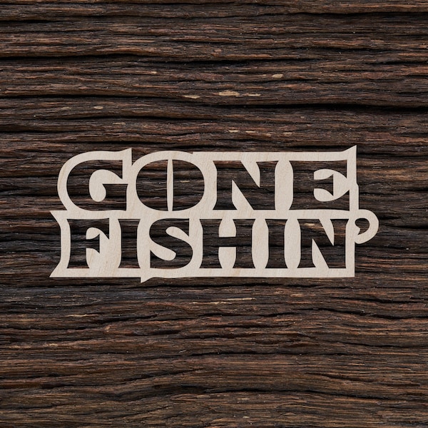 Gone Fishin Sign - Etsy