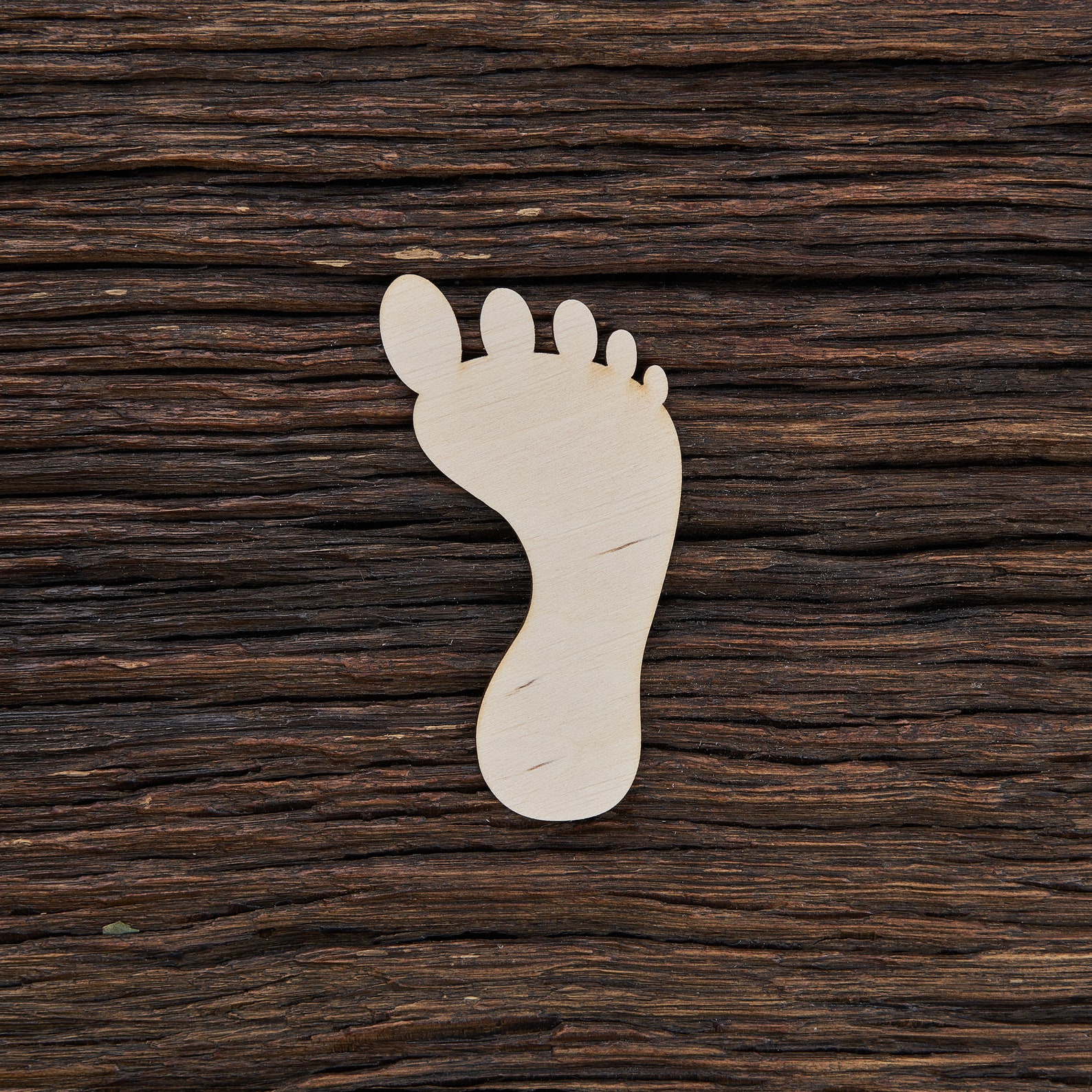 Wooden Feet Shape for Crafts and Decoration - Laser Cut - Foot Cutout ...