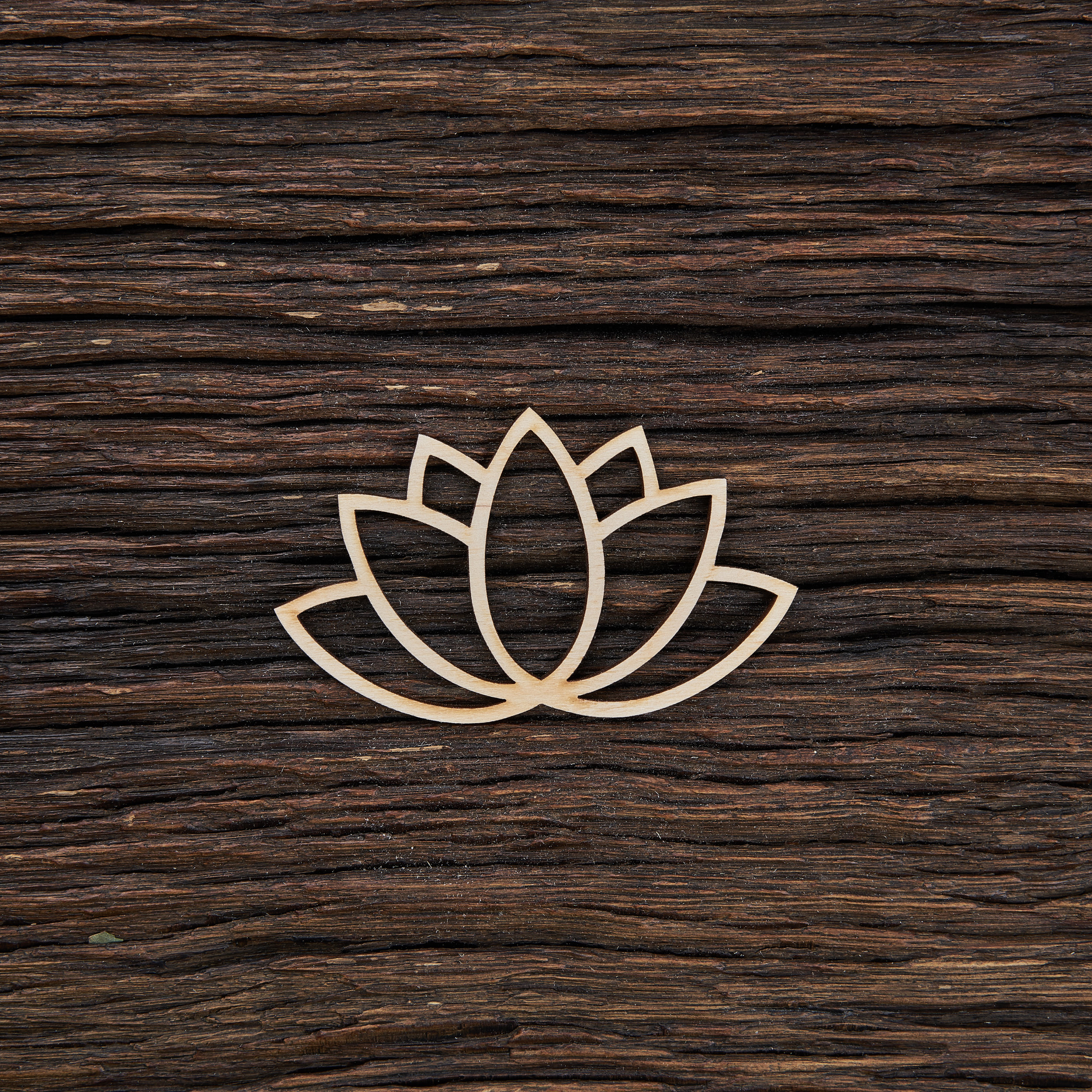 Wooden Lotus Shape for Crafts and Decoration Laser Cut - Etsy Australia